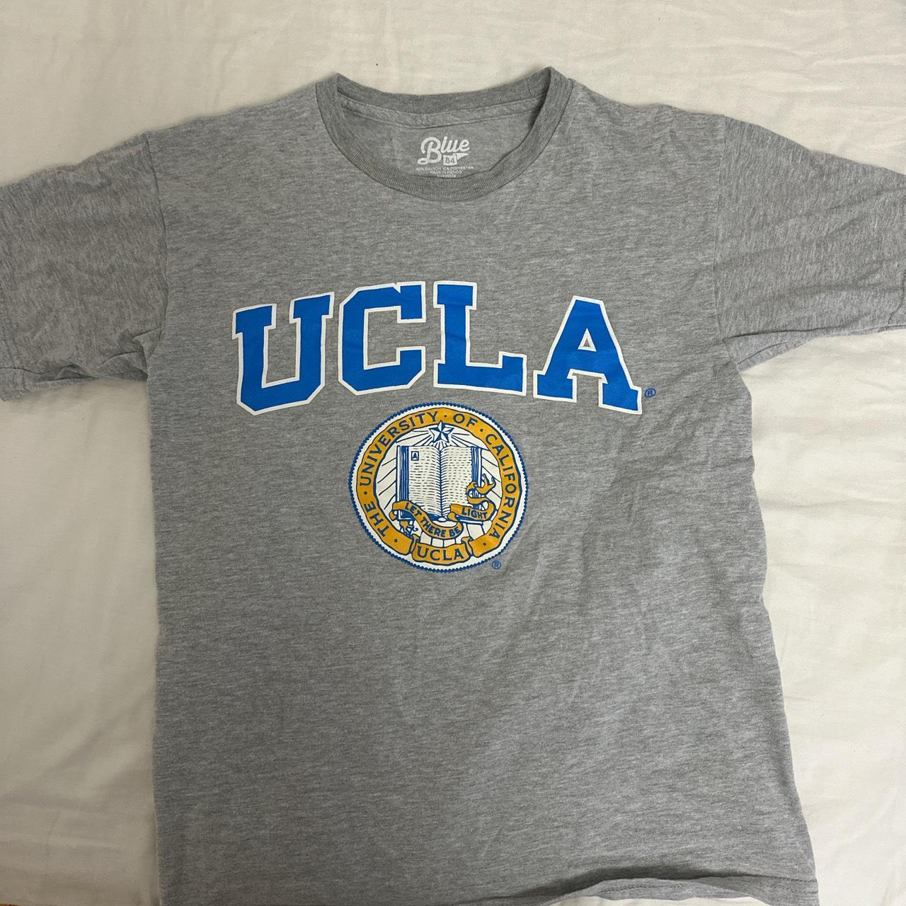 Grey UCLA T-shirt from the school store - Depop