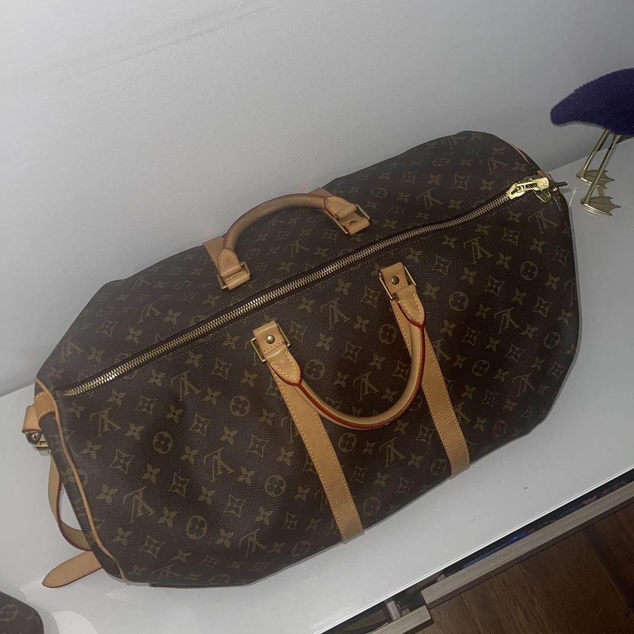 AUTHENTIC Louis button duffel bag size xl - Depop