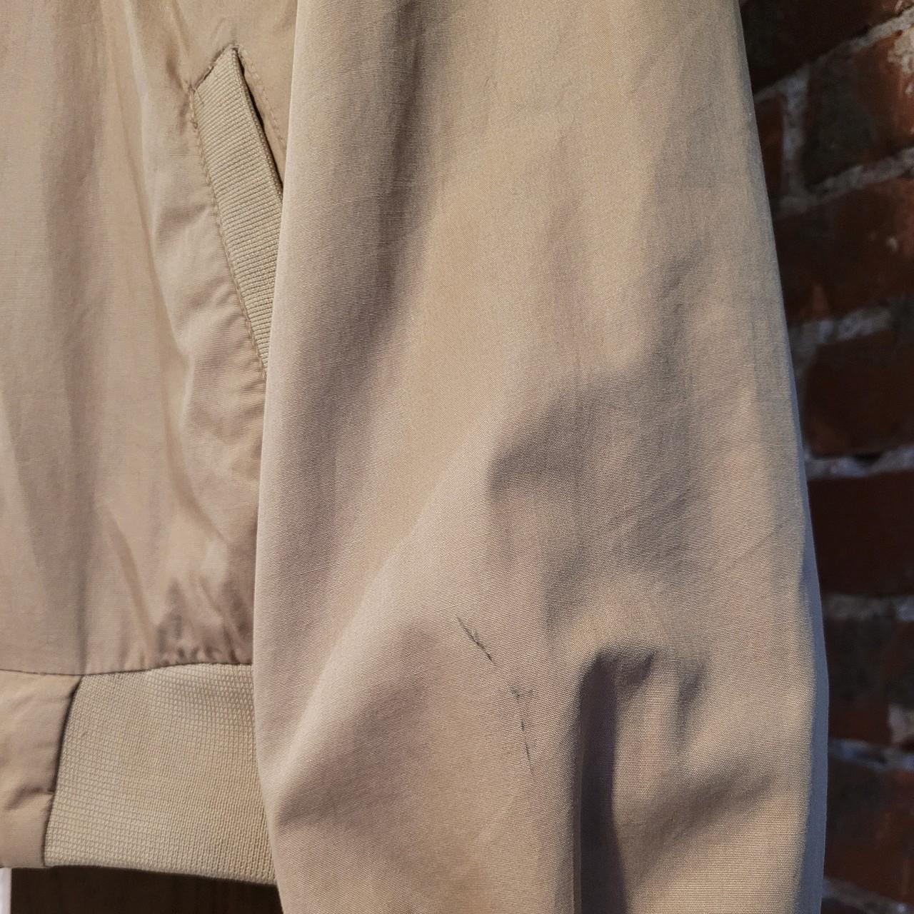 80's style tan Member's Only bomber/windbreaker... - Depop