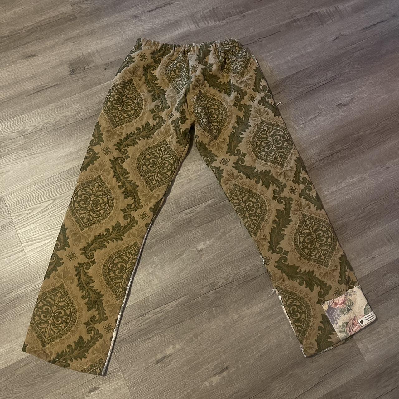 Handmade patchwork pants - Depop