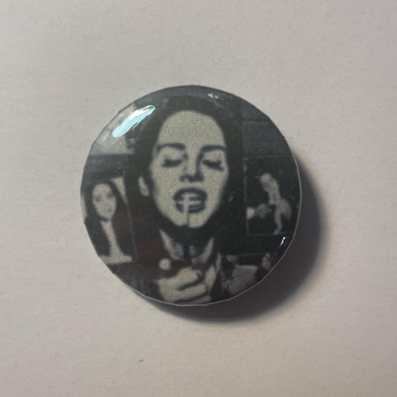 handmade Lana del Rey pin / button 🎀 - 1.25 inches... - Depop