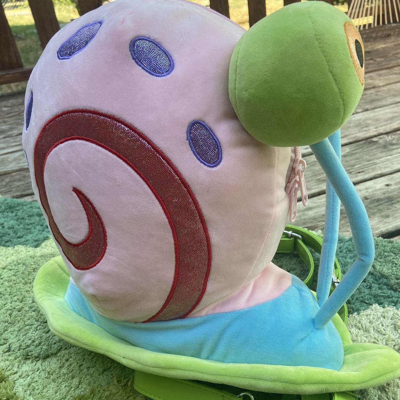 Snailing around backpack Gary from spongebob!... - Depop