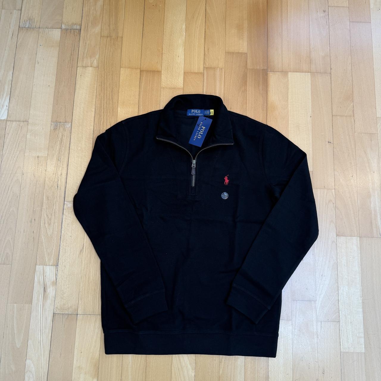 Ralph Lauren quarter zip up jumper Size small ,... | Depop