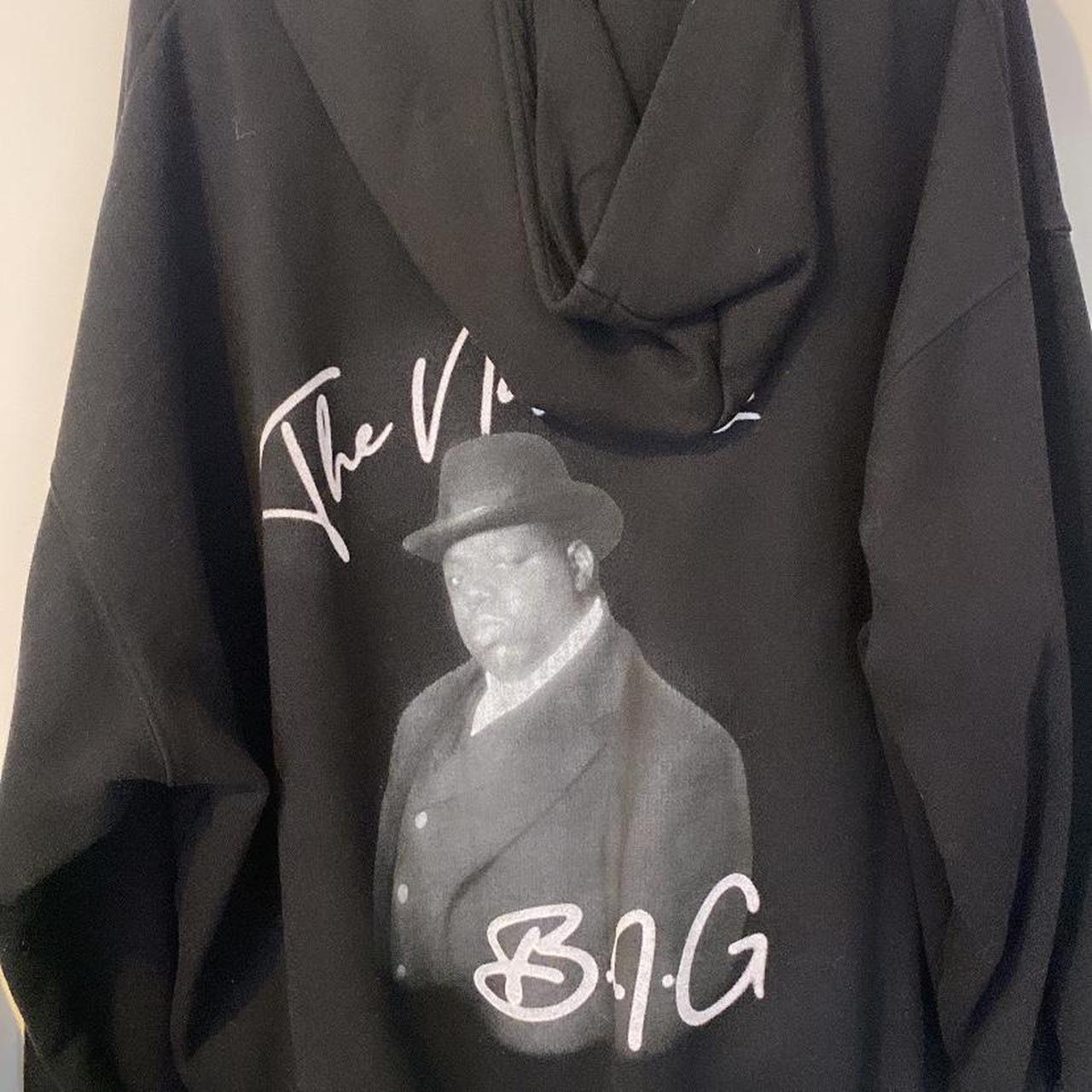 The notorious BIG hoodie Size S but more like M/L - Depop