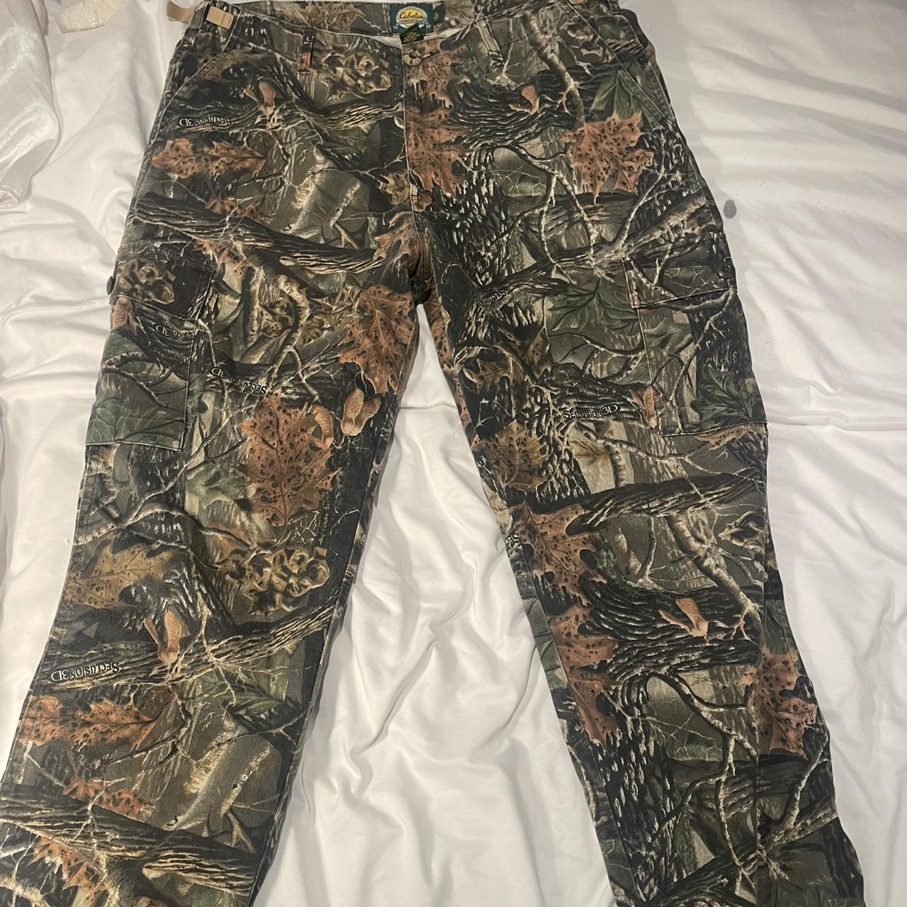 Realtree camo cargo pants #camofashion quite baggy fit - Depop