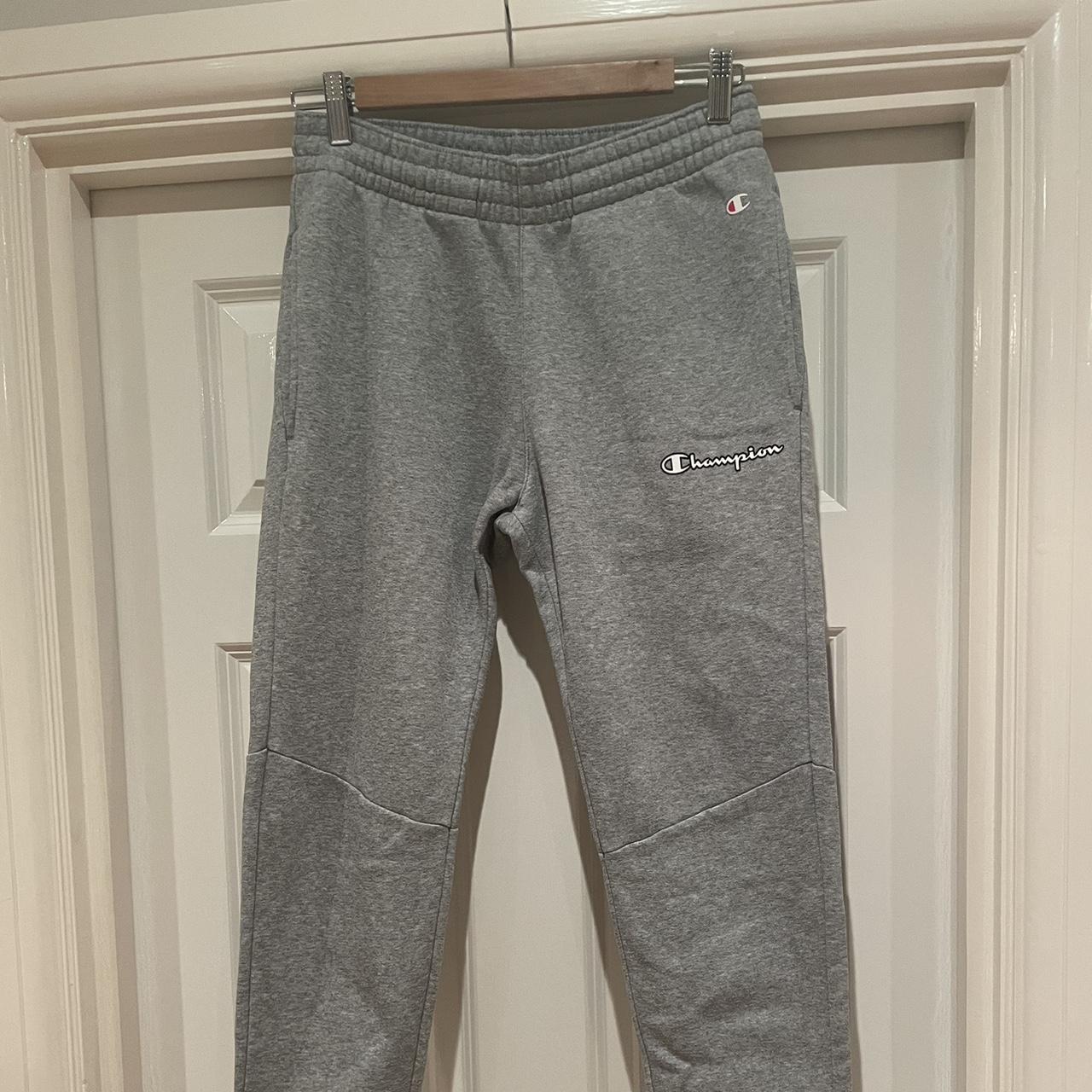 Grey champion trackies size Xs Worn a few time -... - Depop