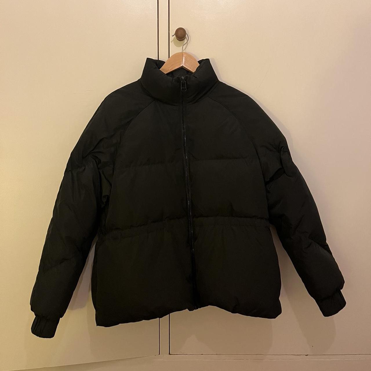 Ganni nylon tech puffer jacket with adjustable... - Depop