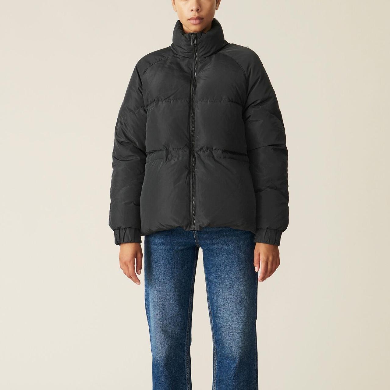 Ganni nylon tech puffer jacket with adjustable... - Depop