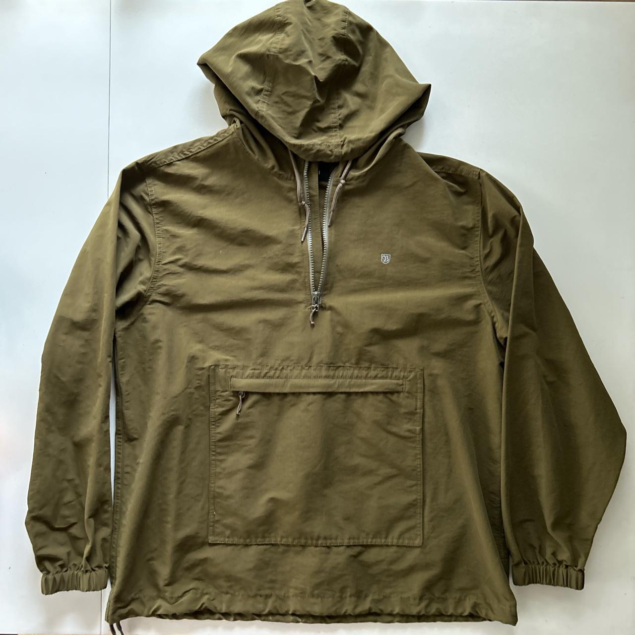 Brixton windbreaker shell anorak worn twice, like... - Depop