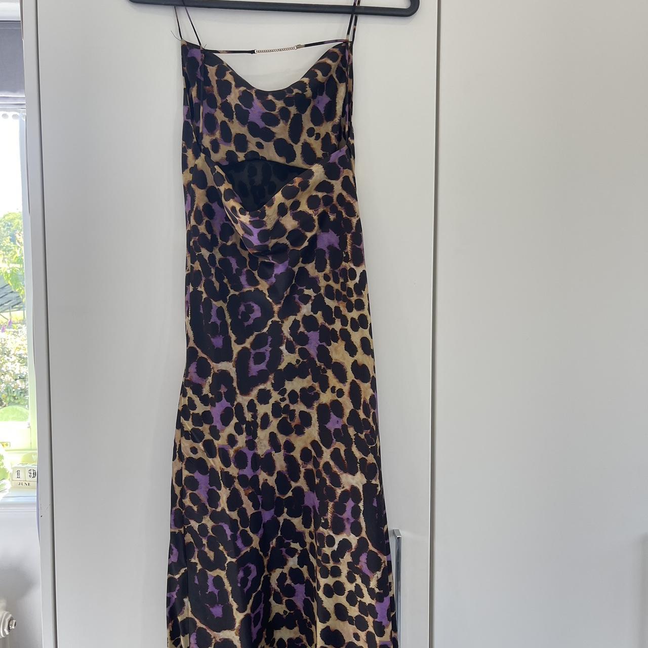 Zara leopard print maxi dress. Bought a couple of... - Depop