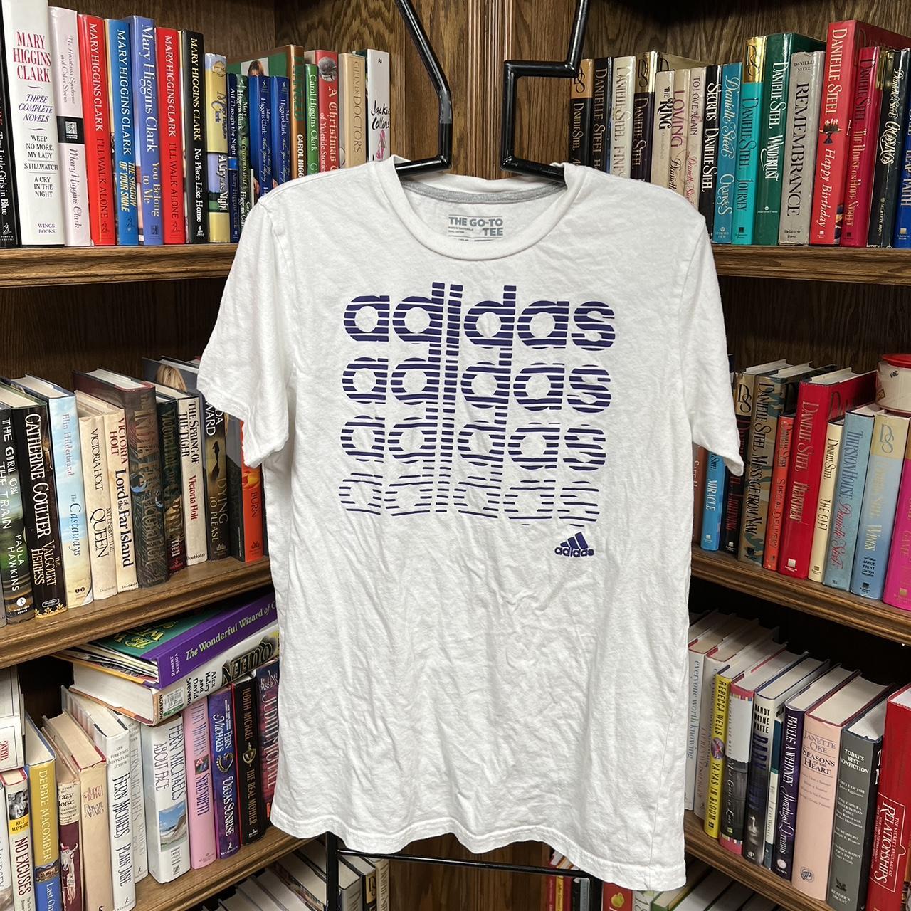 Kids Adidas Gradient Graphic Tee Sz XL/ 18 in... - Depop