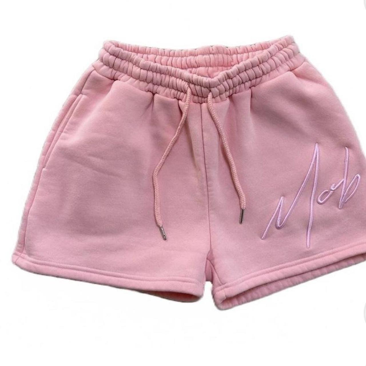 - pink shorts, size S - model... - Depop