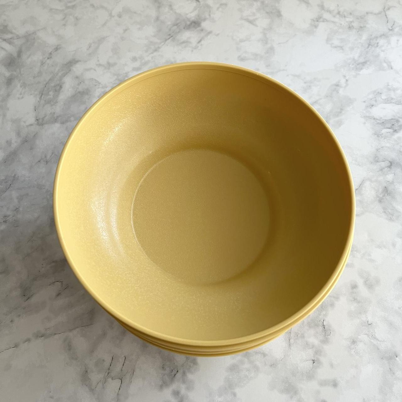 70s Tupperware Gold Soup Bowls Set of... - Depop