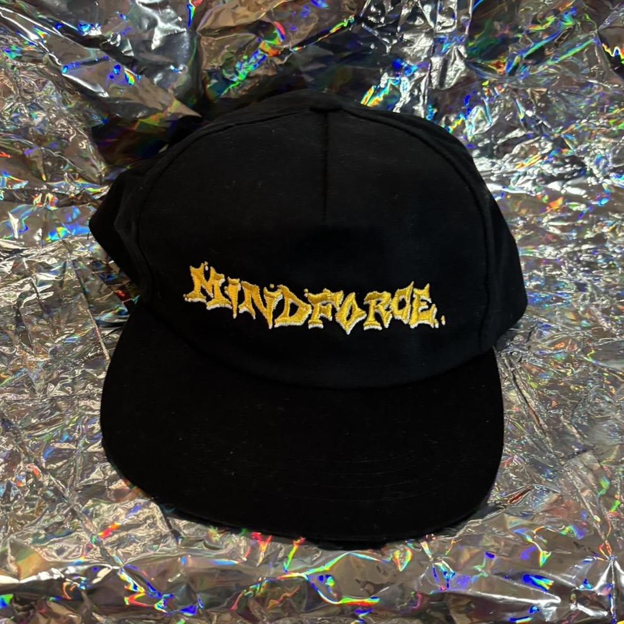 Black and yellow #Mindforce #hat #hardcore got at... - Depop