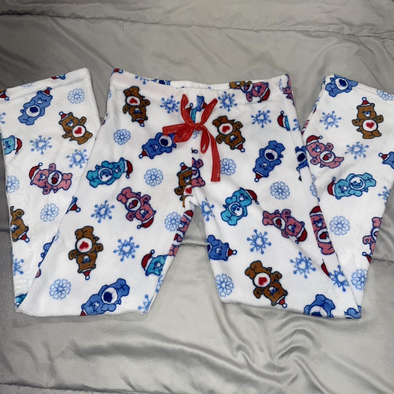 2024 Care Bear Christmas pajamas pants Size... - Depop