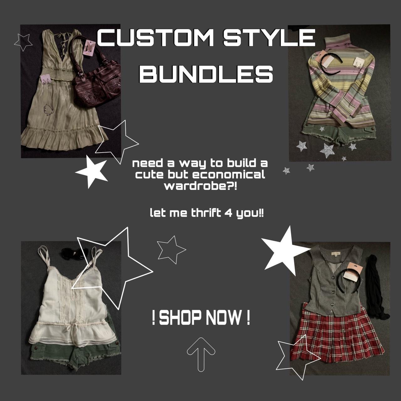 CUSTOM STYLE BUNDLES ੈ ‧₊˚ pictures are... | Depop