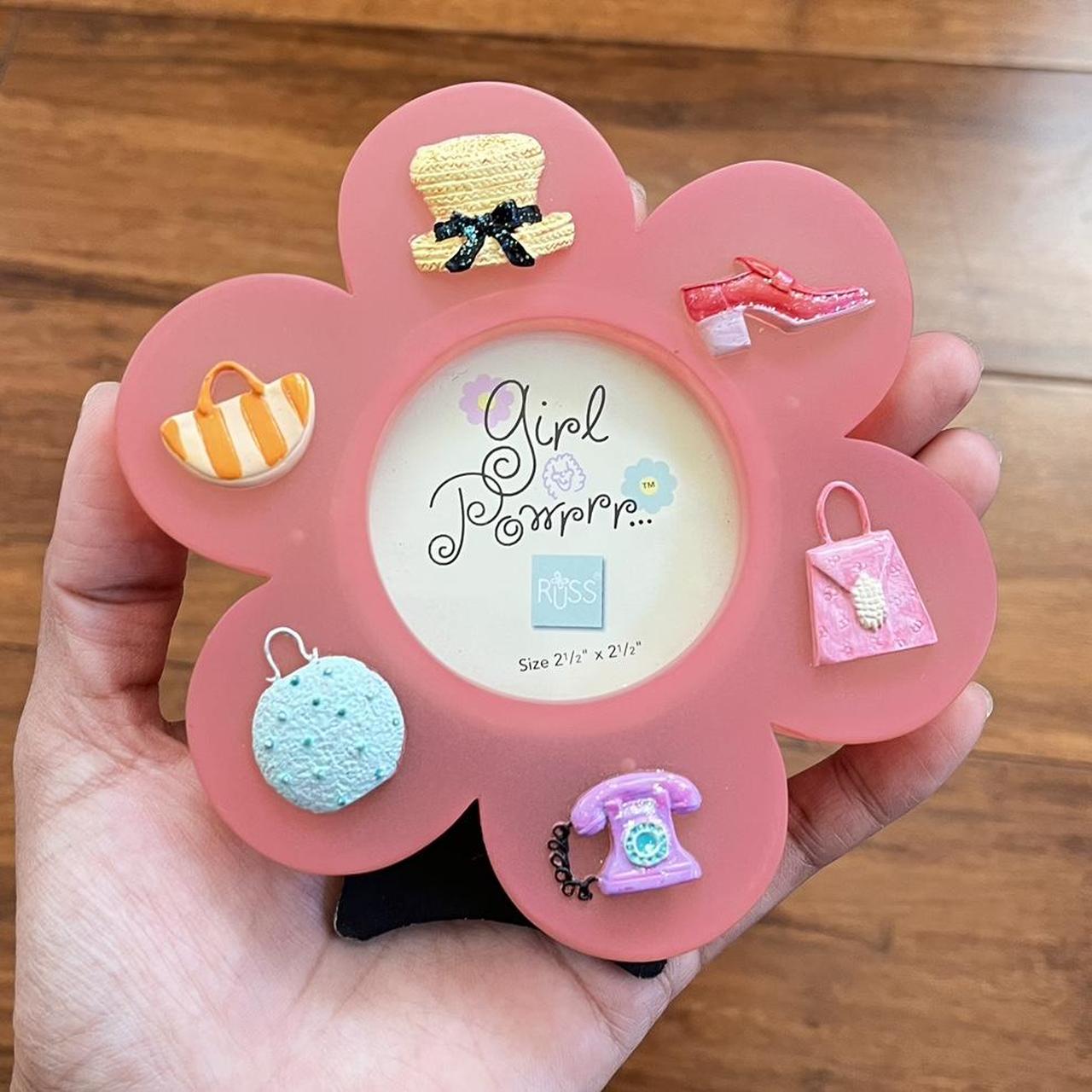 Y2K girl flower frame ! -New ! -super cute! -hard... - Depop