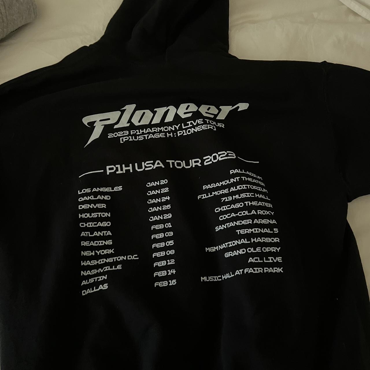 🏷️ P1 HARMONY PIONEER TOUR HOODIE MERCH - bought at... - Depop