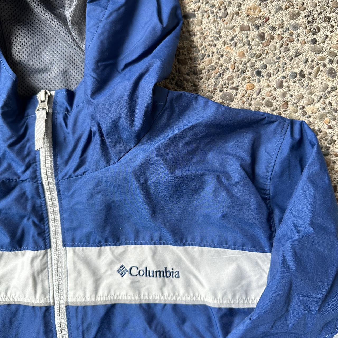 Blue Columbia Jacket Shell (Fits like Medium) - Depop