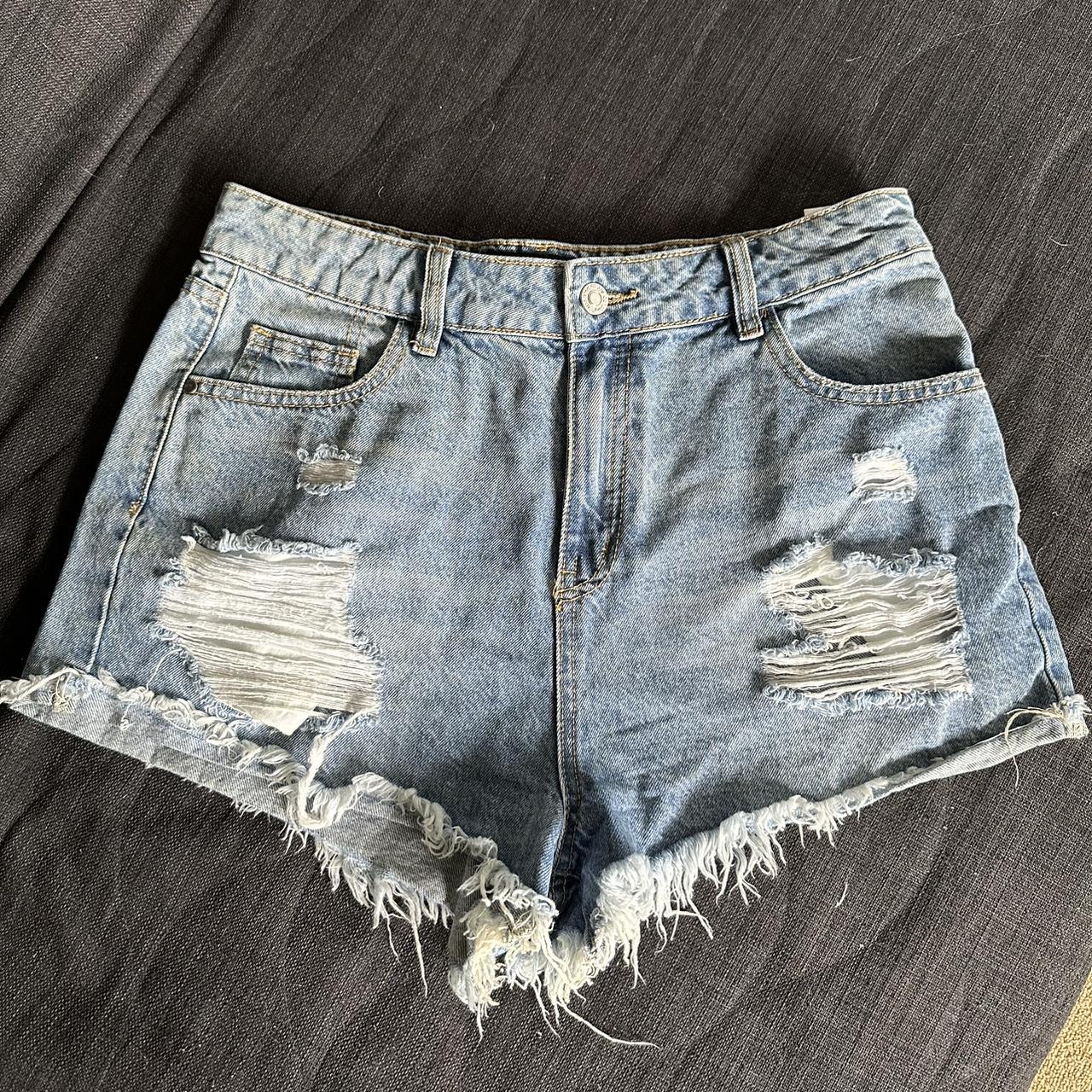 Jay Jays size 12 denim shorts #denimshorts... - Depop