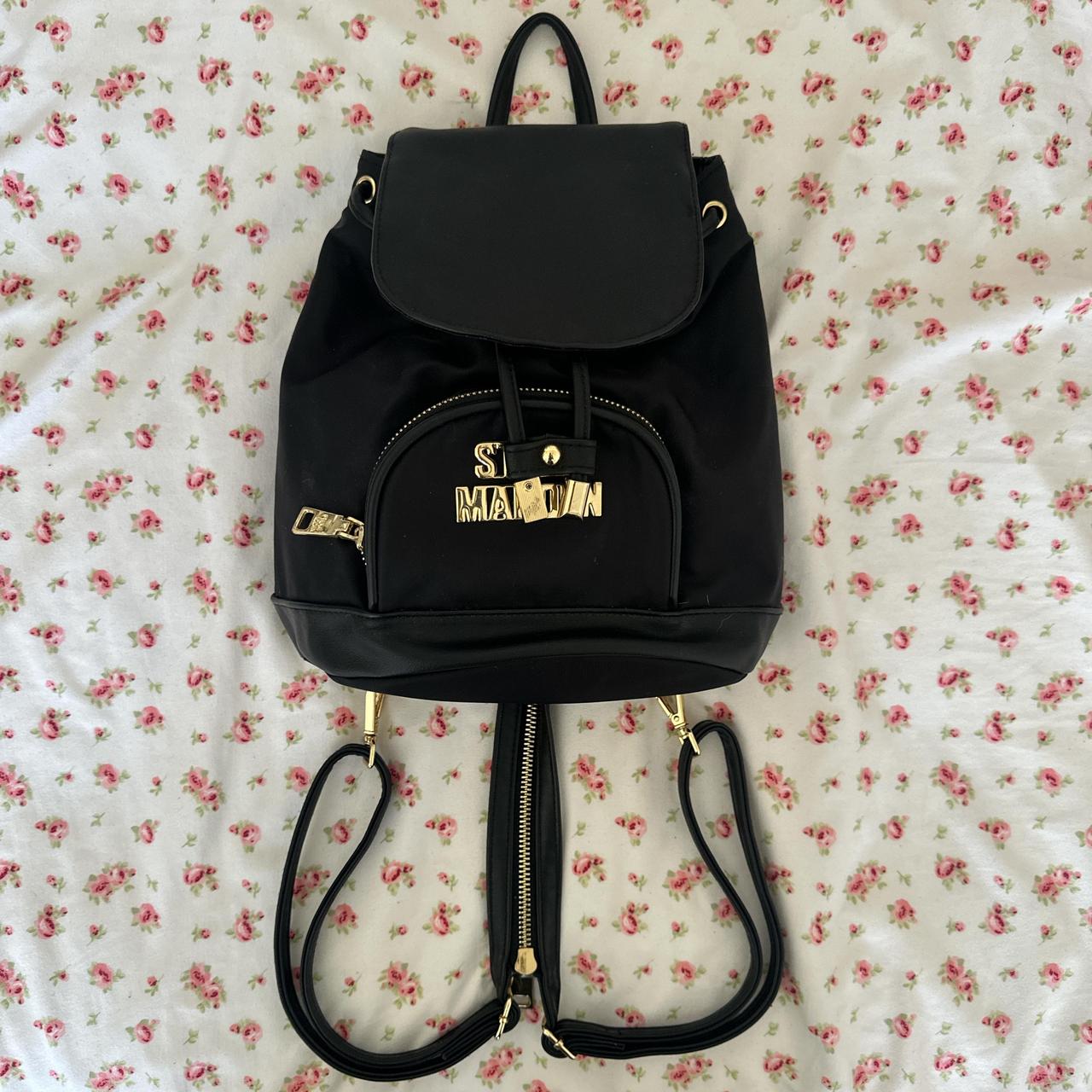 black Steve Madden backpack - Depop
