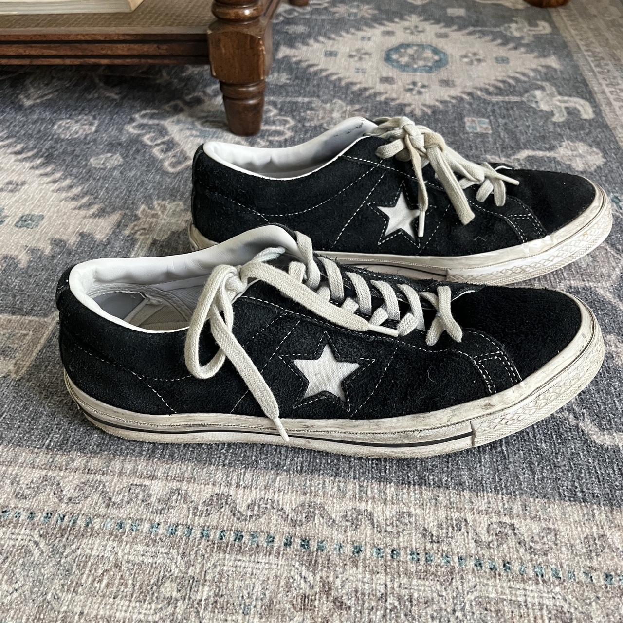 Black Converse One Stars Size 9 - Depop
