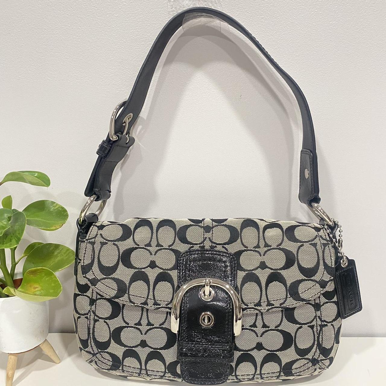 Authentic Vintage Coach Monogram Shoulder shoulder... - Depop