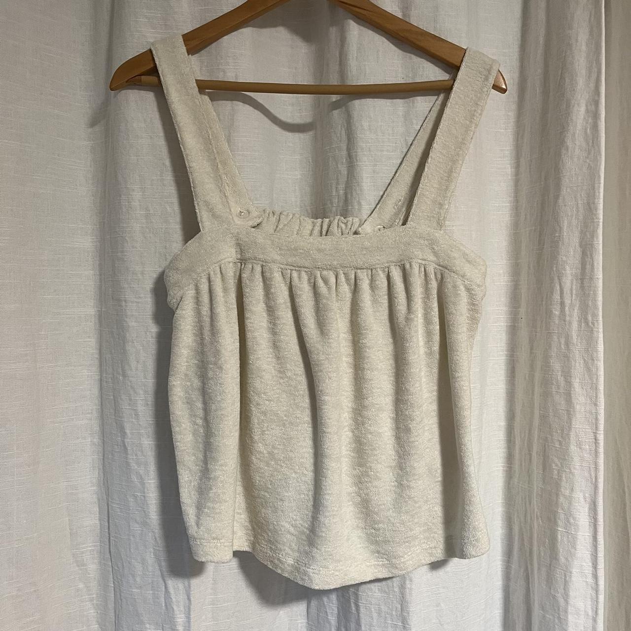 Marine Layer Terry Cloth Tank Top Size M NWOT- never... - Depop