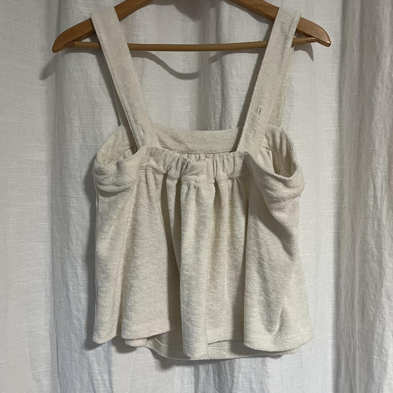 Marine Layer Terry Cloth Tank Top Size M NWOT- never... - Depop