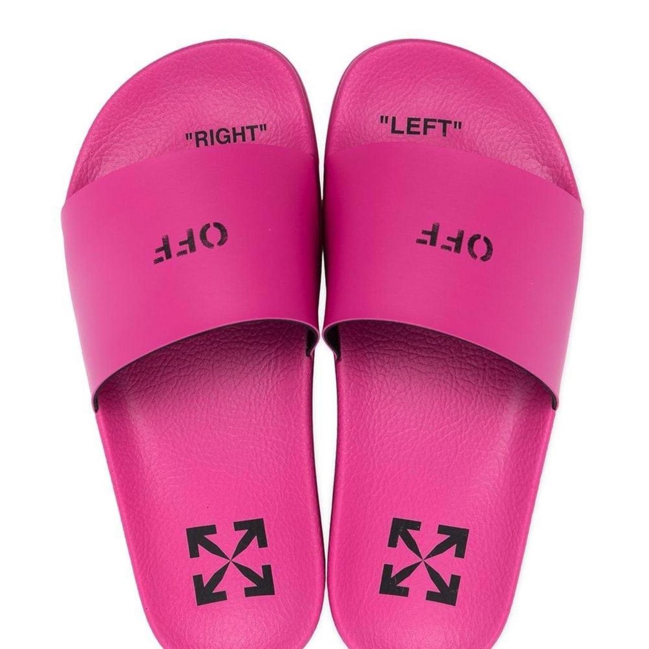 Off White Slides - Depop