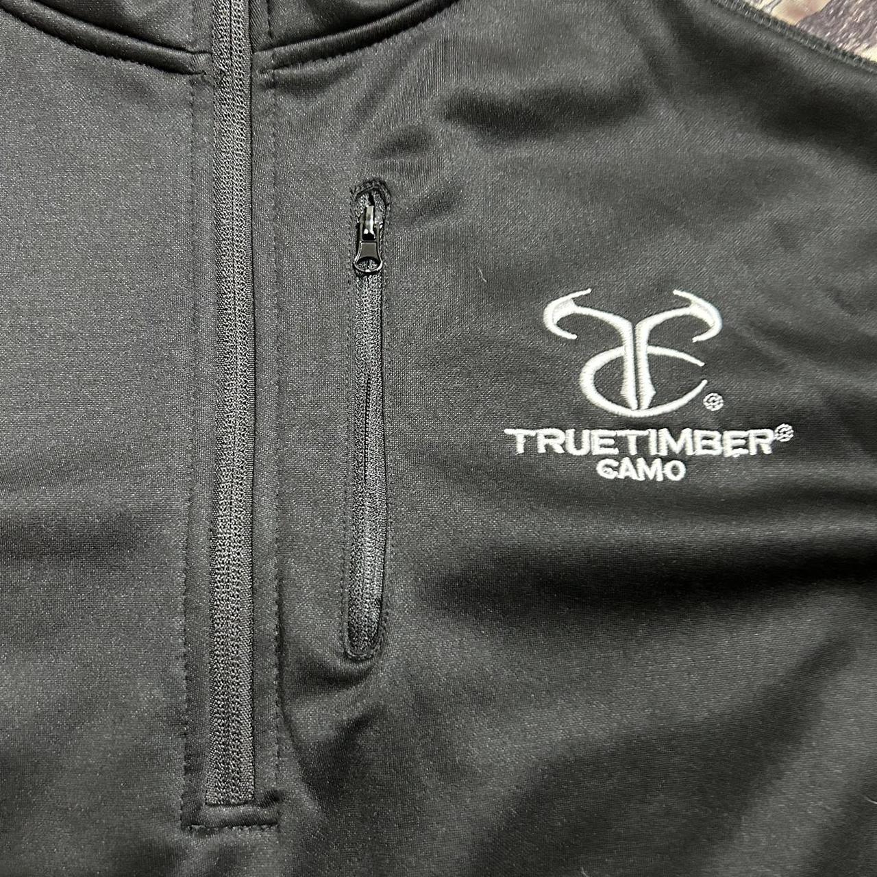 True Timber Camp Quarter Zipper Sweatshirt Men’s... - Depop