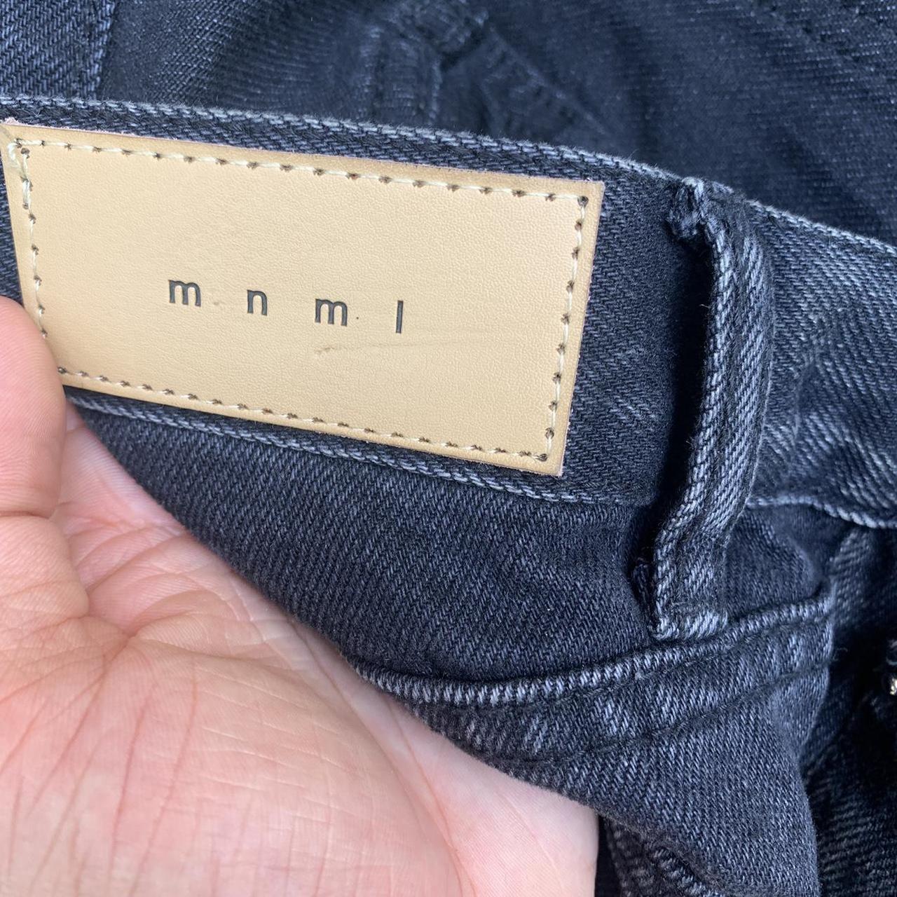 mnml skeleton jeans... - Depop