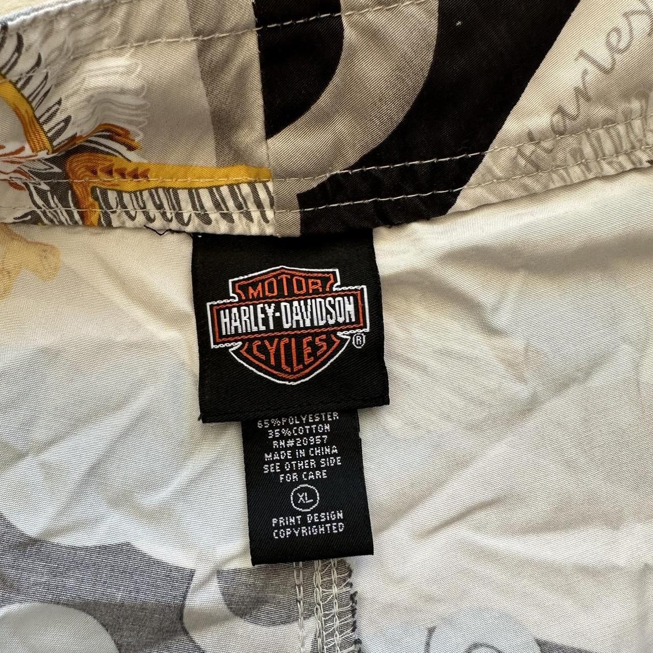 Harley Davidson swim trunks in size xl! In good... - Depop