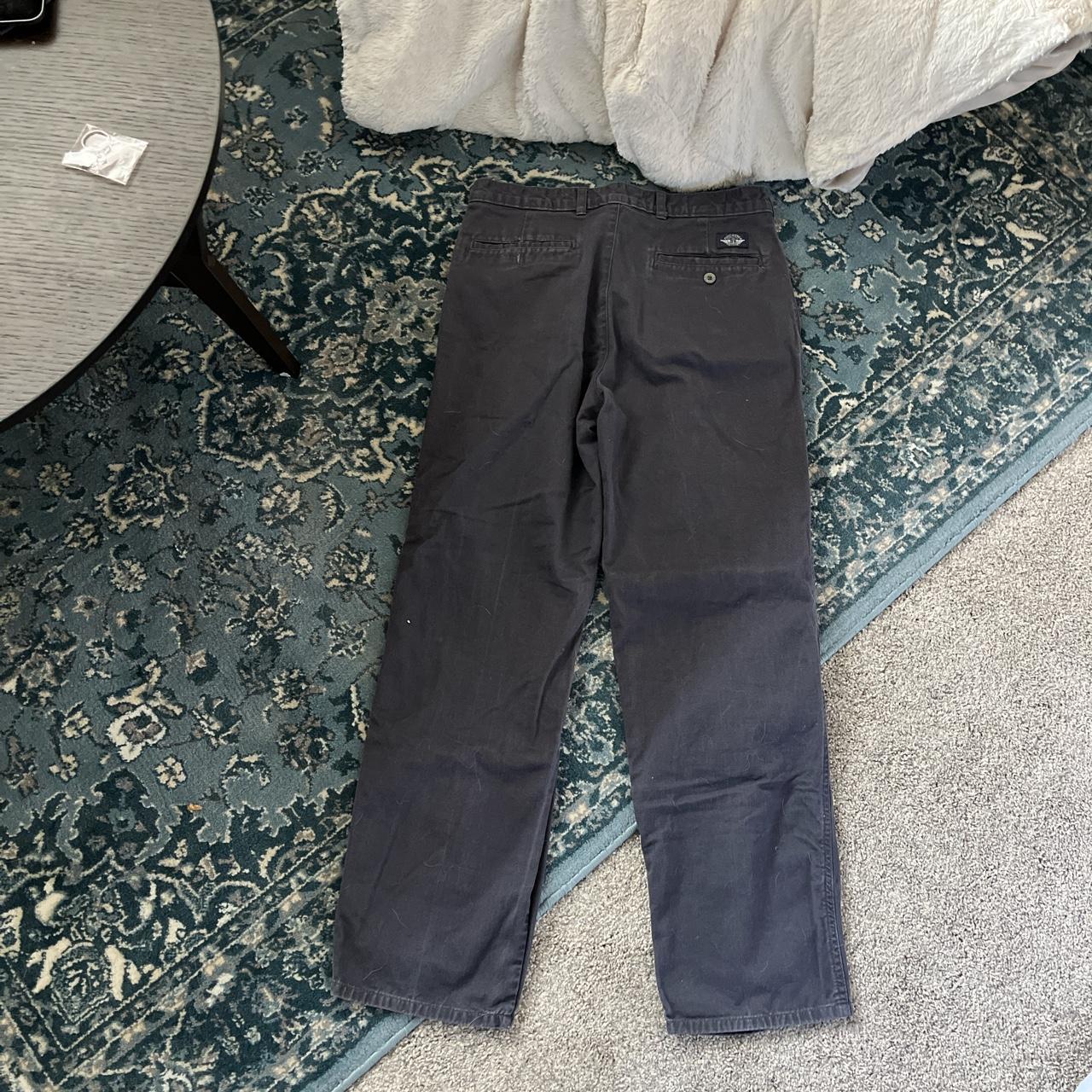 Dark grey Dockers pants! Fits a 32-29! No issues! - Depop