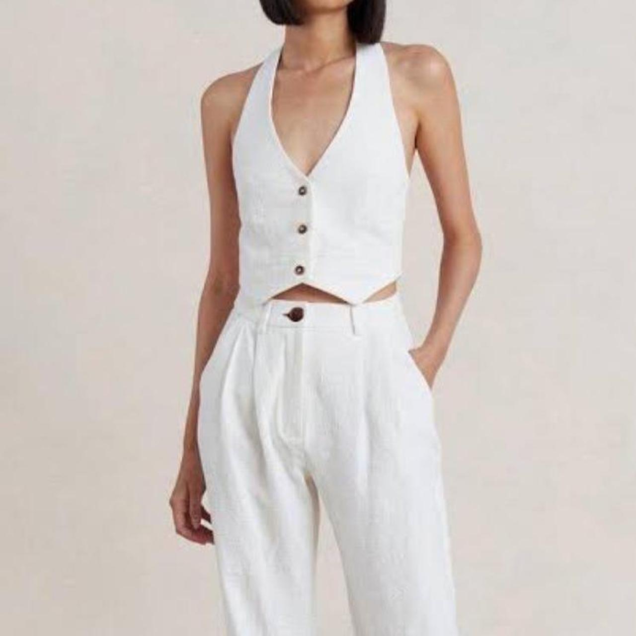 Bec n bridge Bonnie vest in brown Worn few times... - Depop