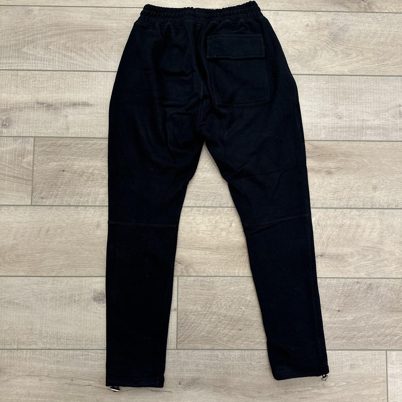 Represent Jersey Sweatpants Jet Black - Size... - Depop