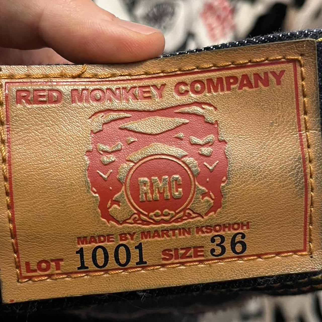 RMC (Red Monkey Company) - Embroidered jeans Very... - Depop