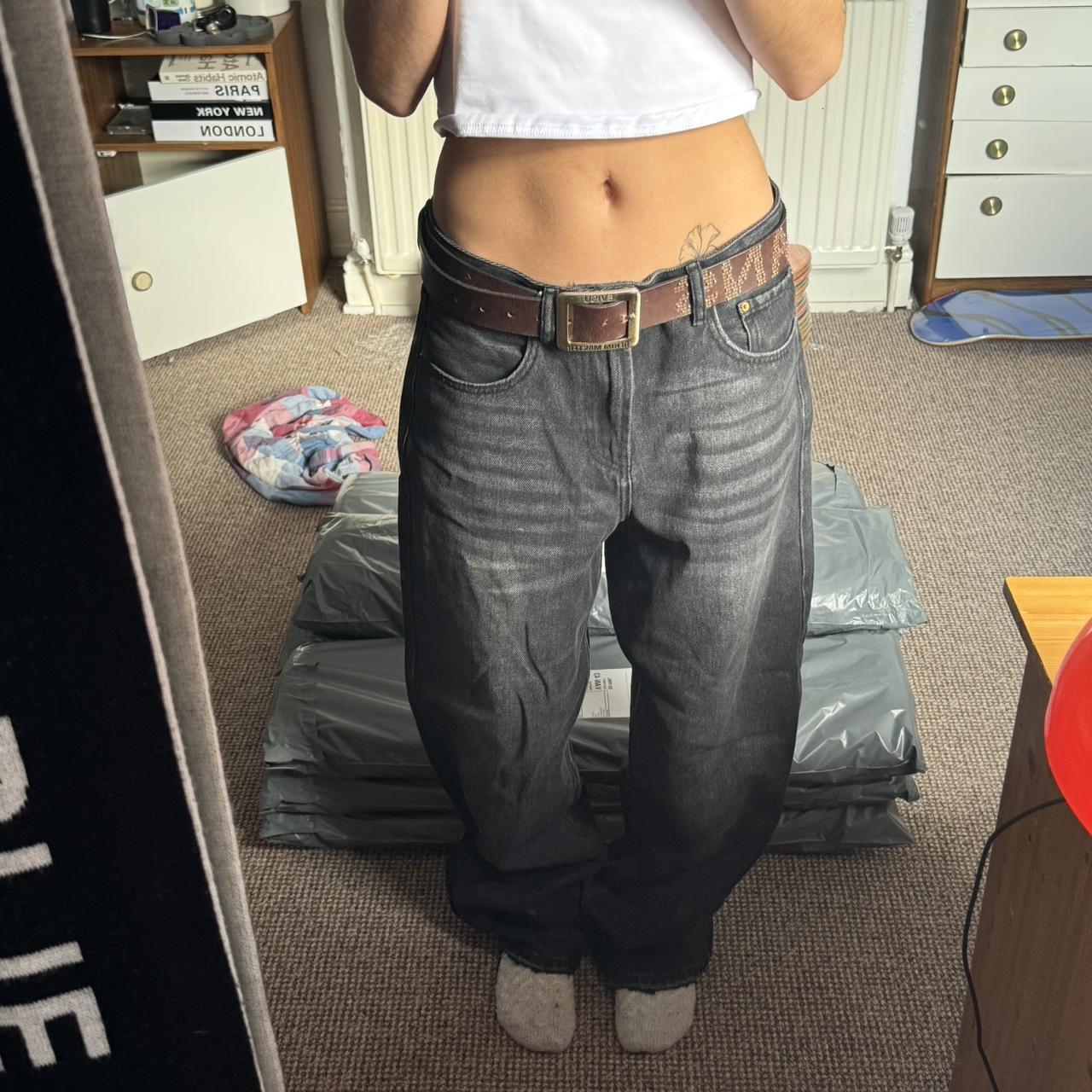 Mutimer black baggy jeans W 30 - Depop
