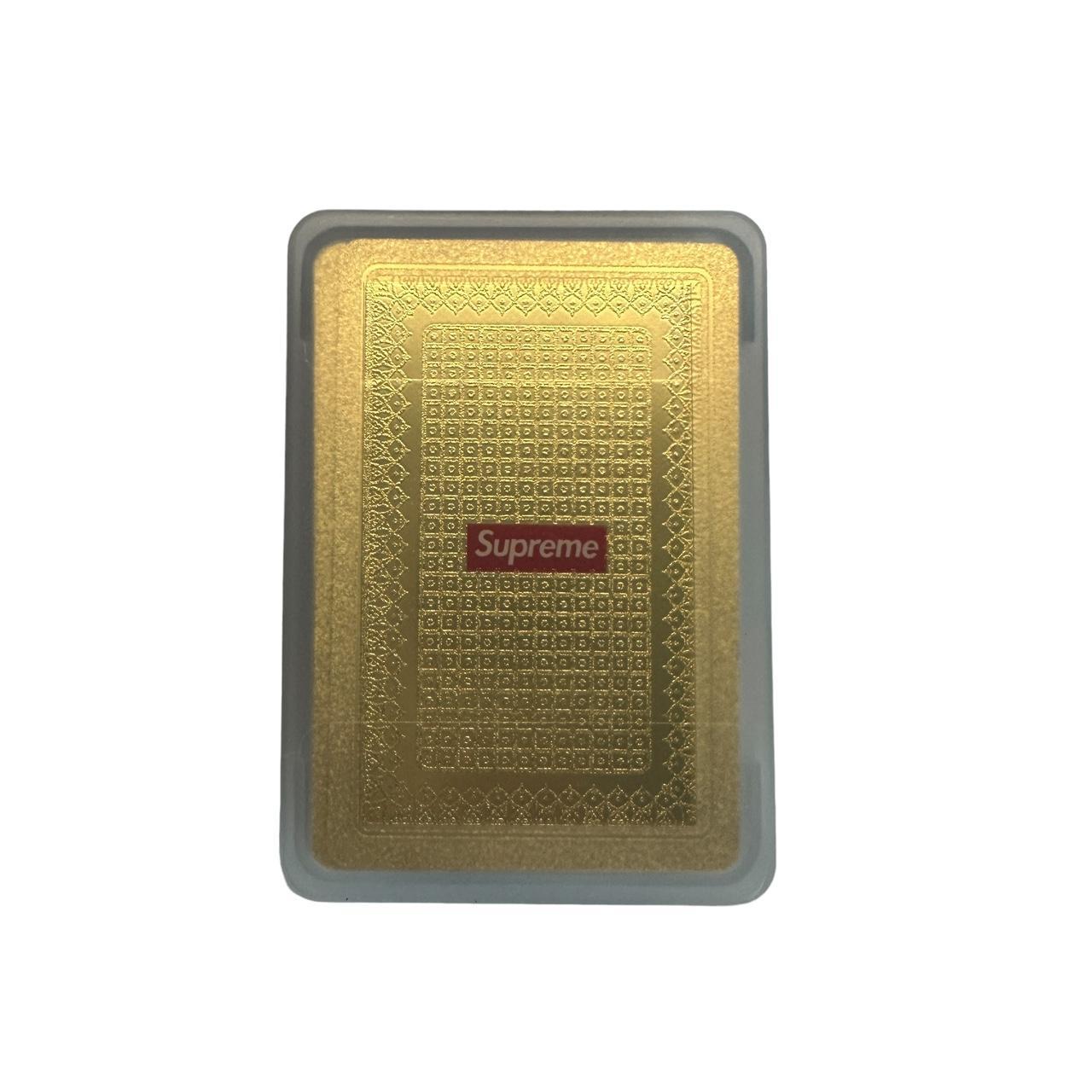 Rare Supreme Gold Playing Cards FW13 - Brand New... - Depop