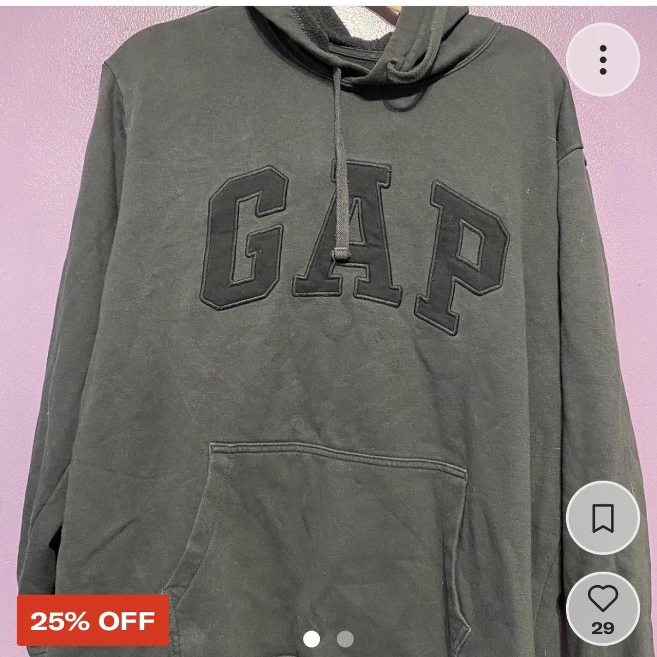 REPOP: Gray GAP Hoodie SEND OFFERS #hoodie #Gray... - Depop