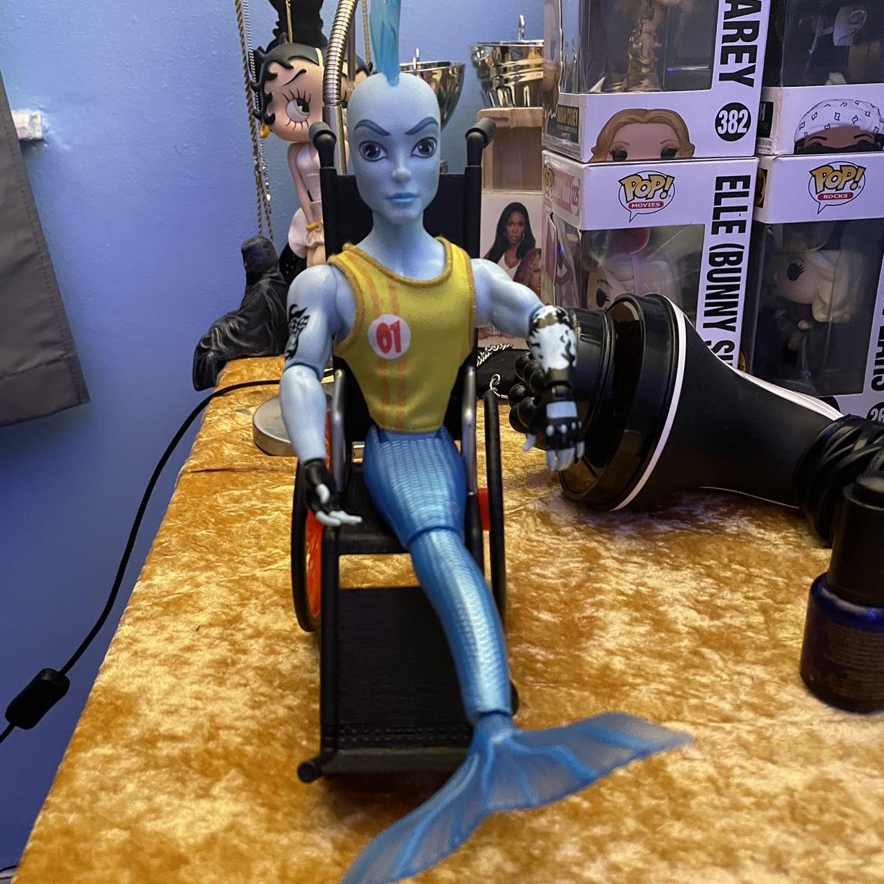 monster high finn mermaid boy wheelchair doll | Depop