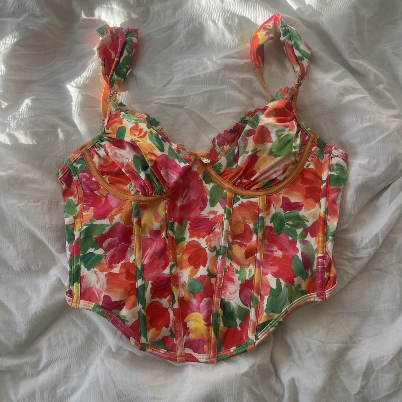 Bydee Havana corset raisin Size s fits 6-10 - Depop