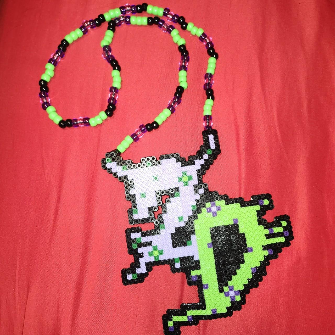 Zeds Dead Perler Kandi Necklace This is 100%... - Depop