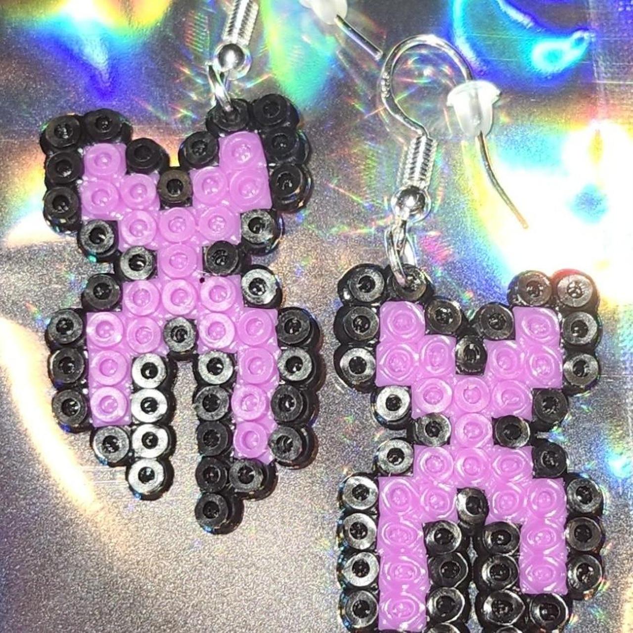 Excision Perler Earrings I used Mini Perlers and... - Depop