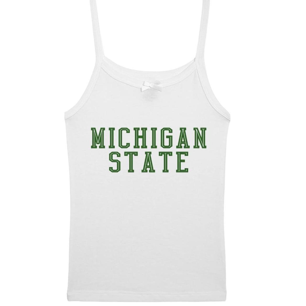 Michigan state tank top... - Depop