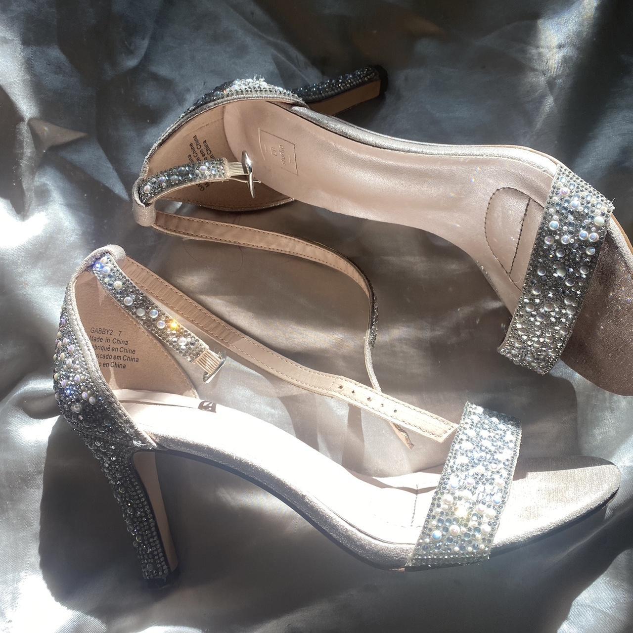 David's Bridal Gabby 2 heels, only worn once. I have... - Depop
