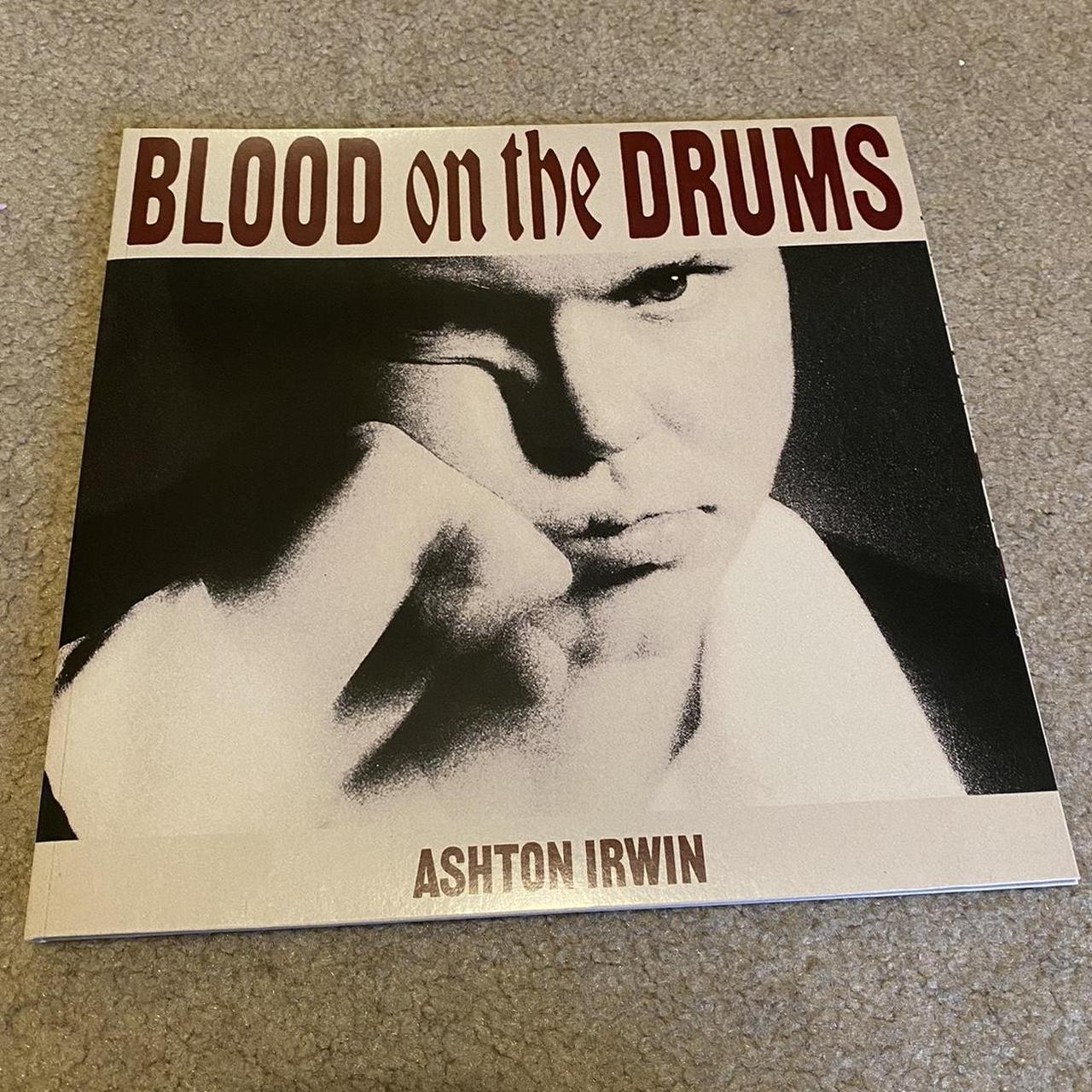 Ashton Irwin Blood on the Drums Red and Black... - Depop