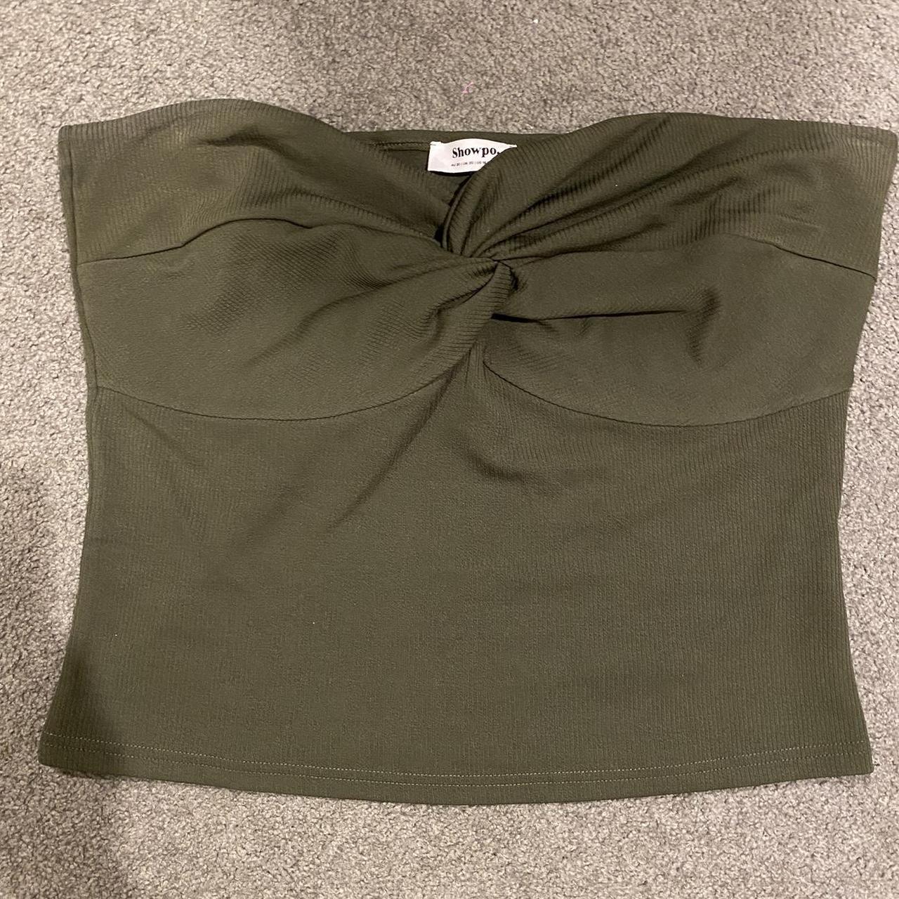 Showpo strapless top Size 20 Worn once, too big. - Depop