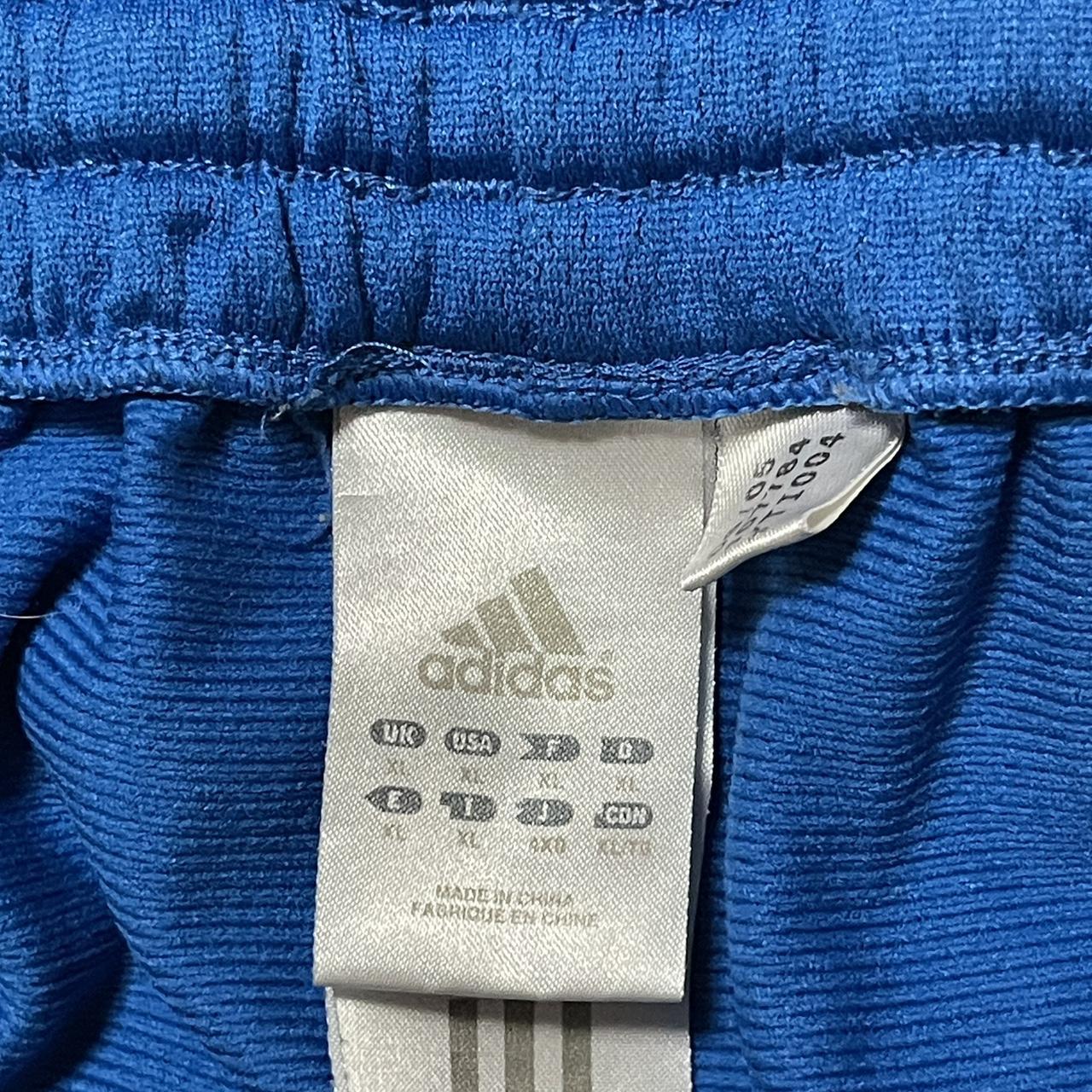 Adidas men’s blue basketball shorts, size XLARGE - Depop