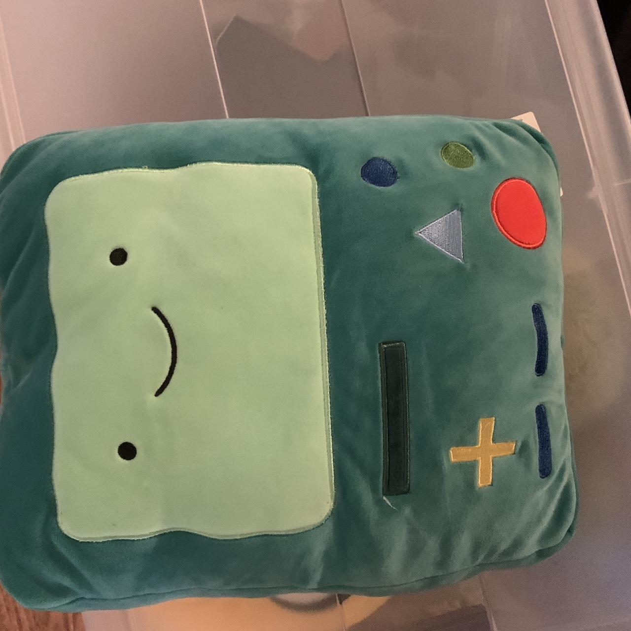 Soft green BMO plush pillow #BMO #Pillow - Depop